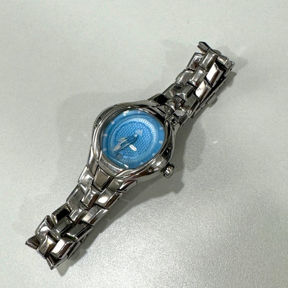 adidas | Other | Adidas Blue Metal Watch Womens | Poshmark